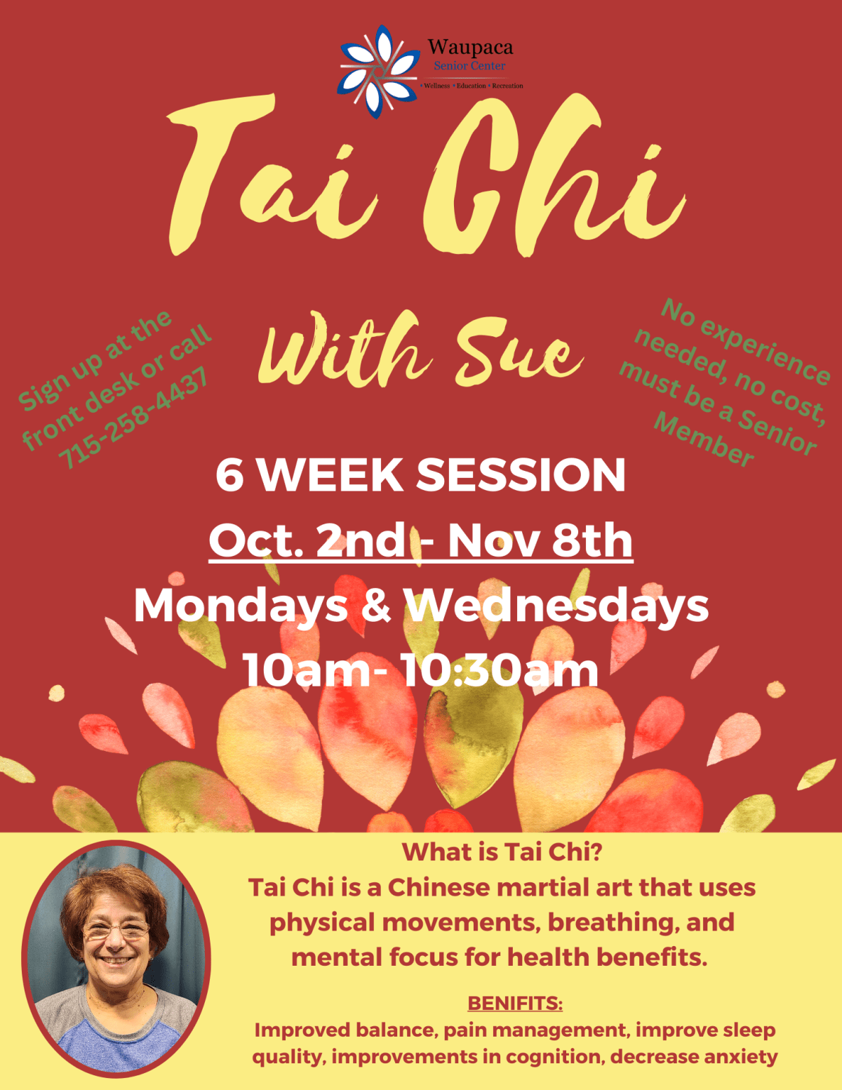 Tai Chi – City of Waupaca, WI