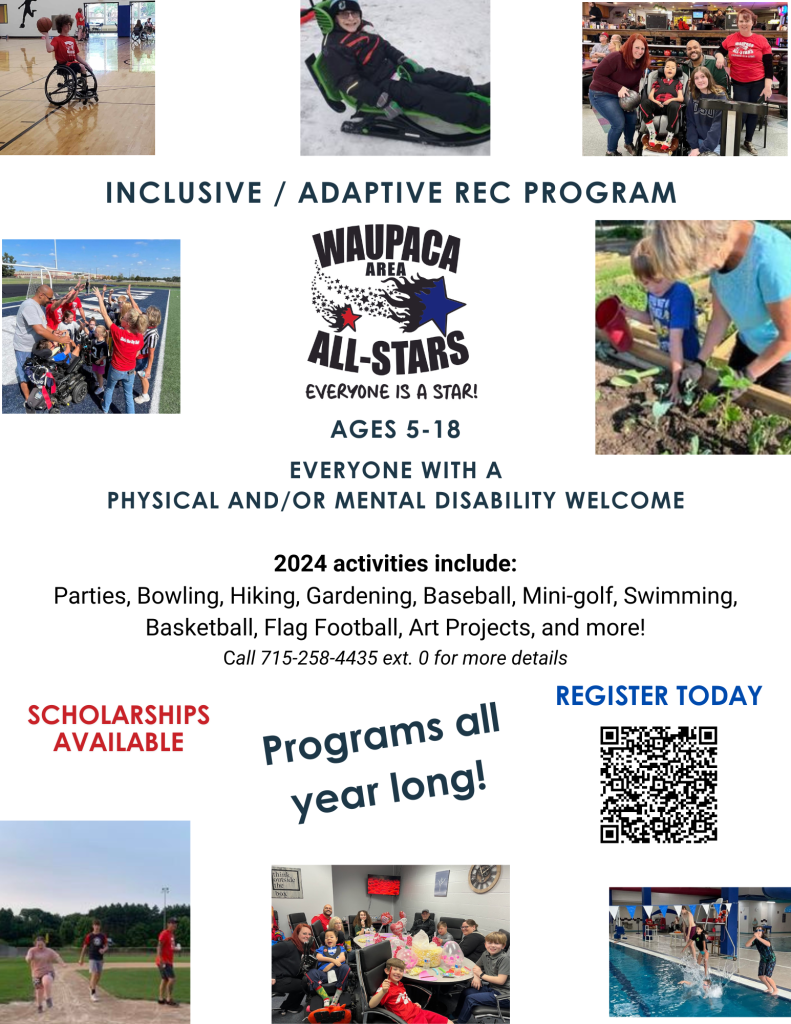 Waupaca Area All-Stars – City of Waupaca, WI