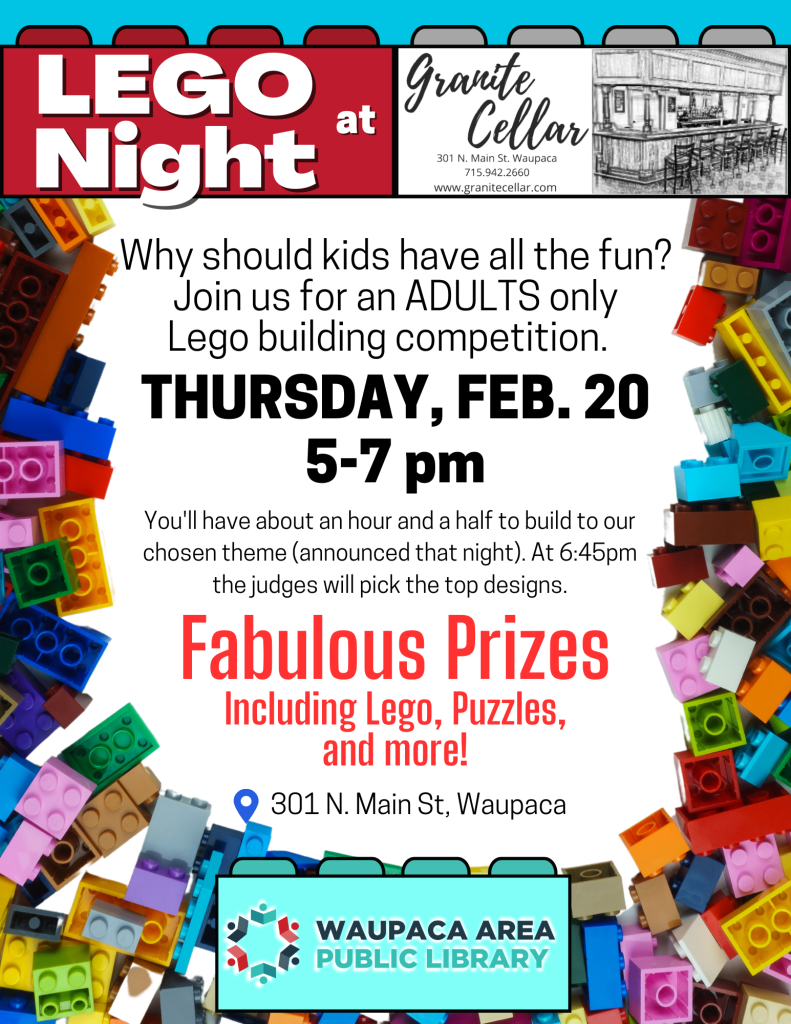 Lego Night – City of Waupaca, WI