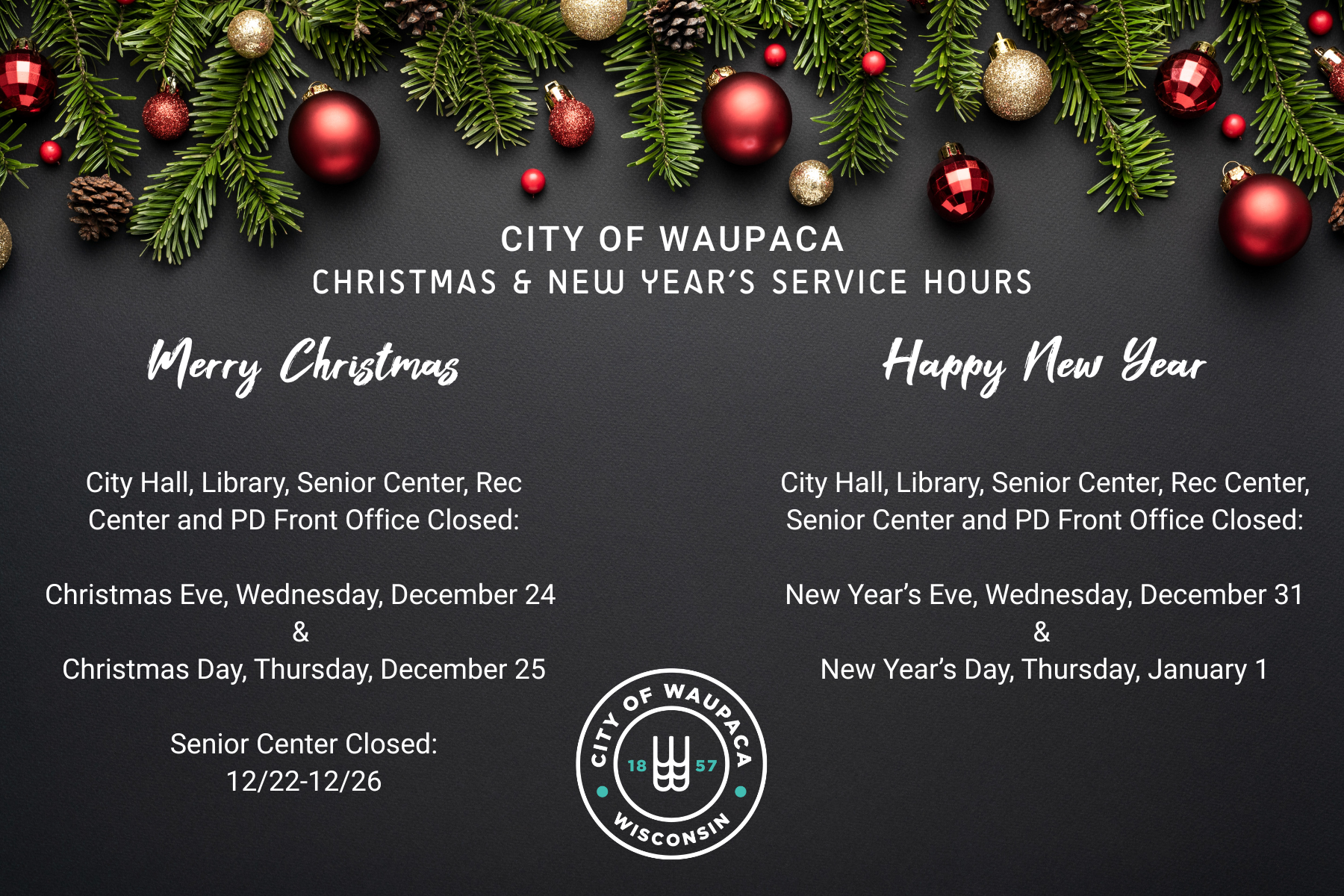 Events - City of Waupaca, WI